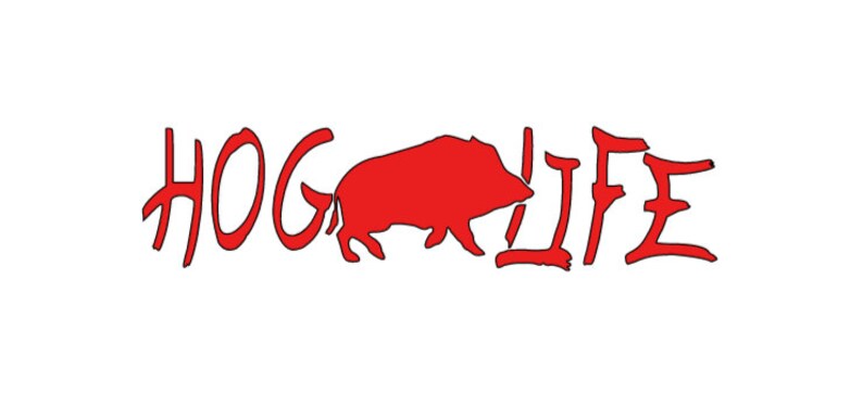 Hog Life Vinyl Car Window Decal/ High Quality Oracal Vinyl - Etsy
