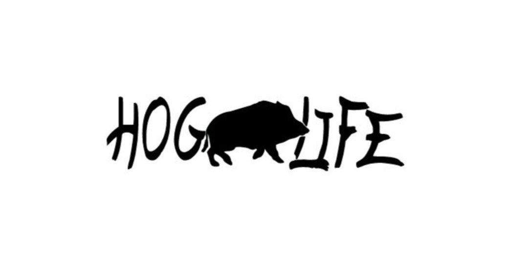 Hog Life Vinyl Car Window Decal/ High Quality Oracal Vinyl Decal / Many ...