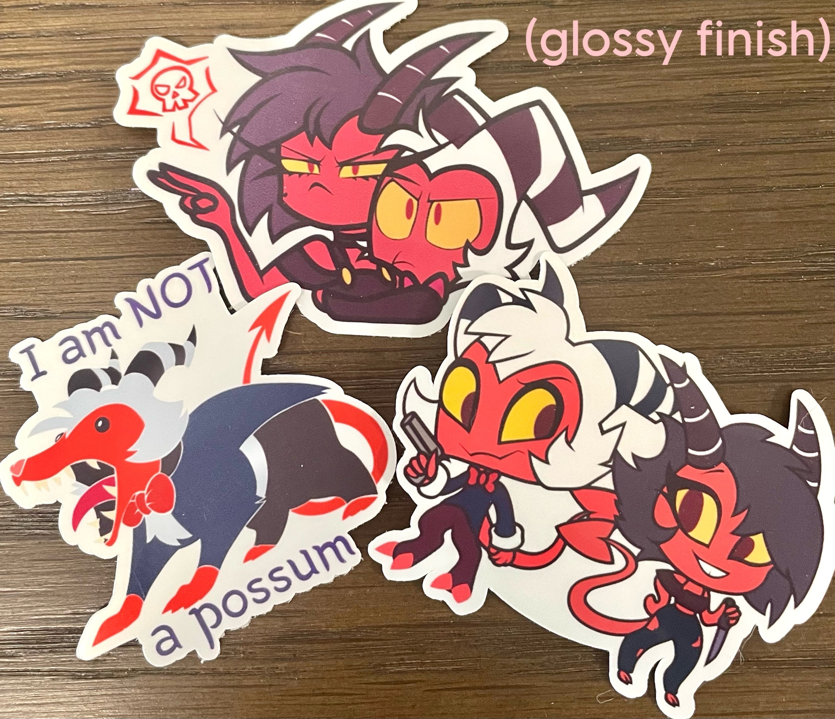 Helluva Boss Stickers - Etsy