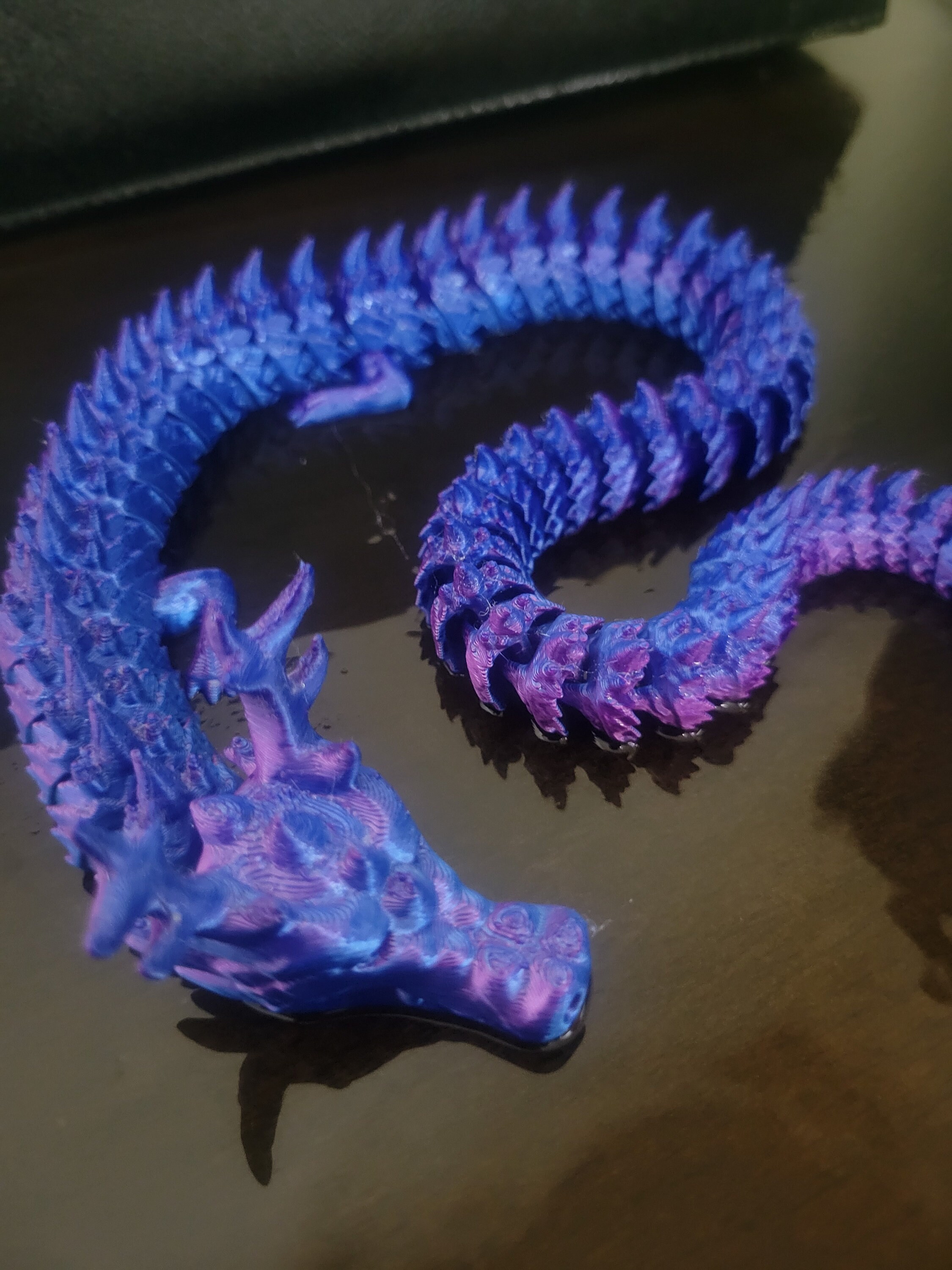 3D Printed Articulating Dragon. - Etsy