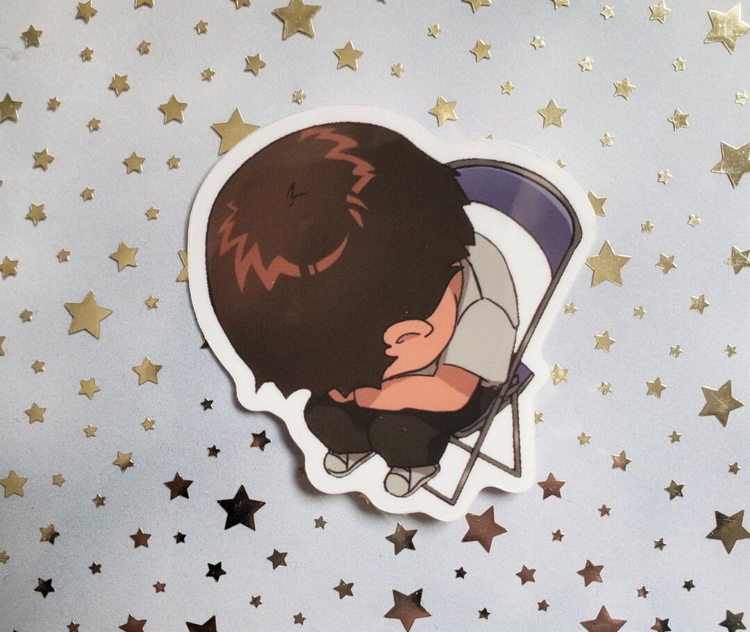 End of Evangelion Shinji Sticker - Etsy