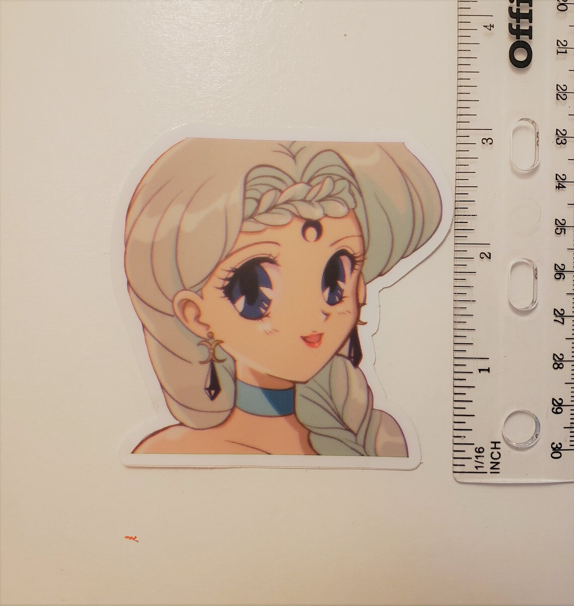 Sailor Moon Berthier Bertie 90s Style Sticker 3x3 - Etsy Canada