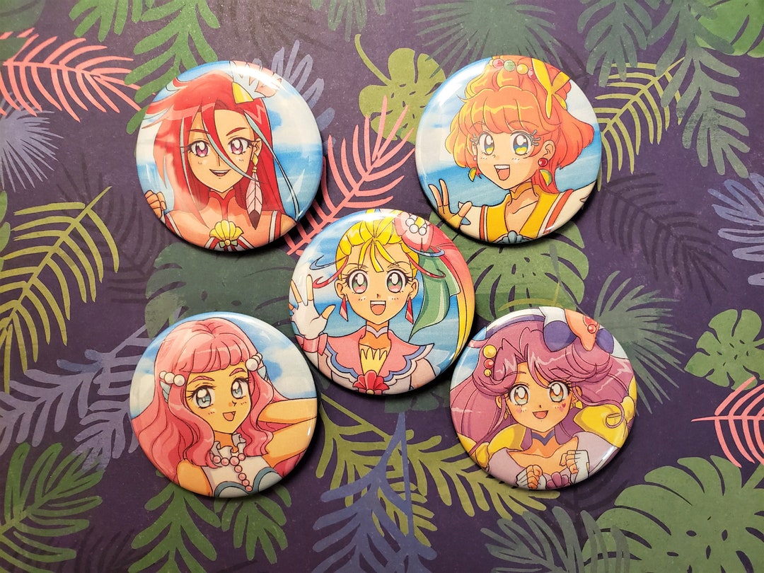 Tropical Rouge Precure 2.75" Buttons - Etsy