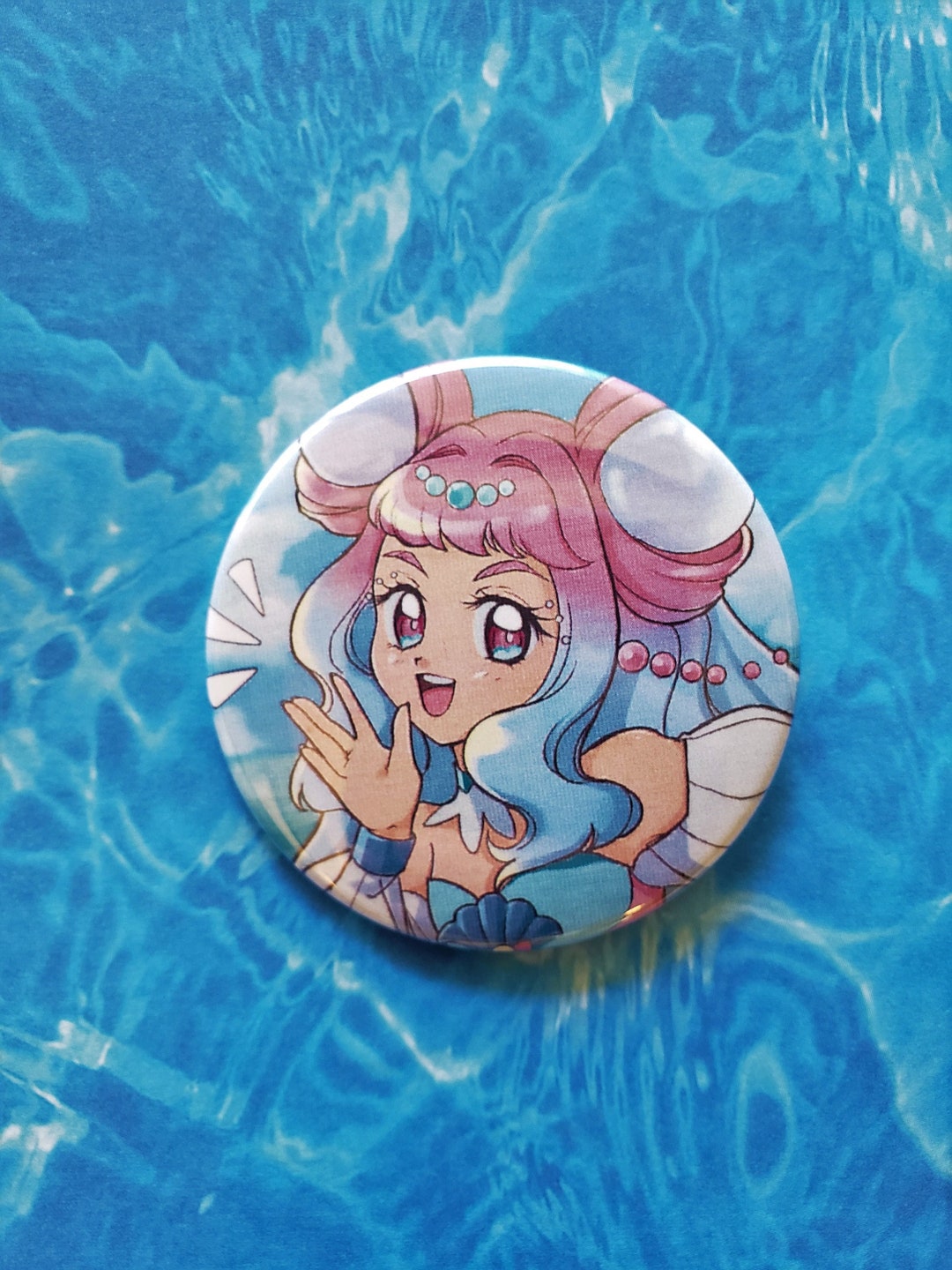 Tropical Rouge Precure Cure La Mer 2.25" Button - Etsy