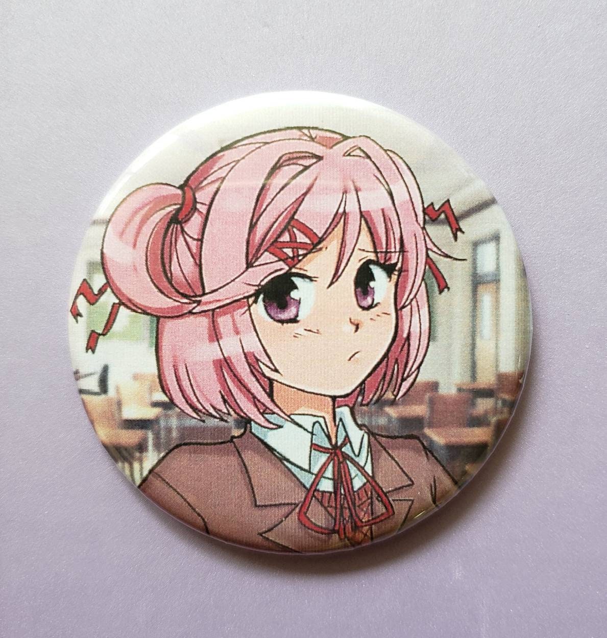 Doki Doki Literature Club 2.25 Buttons - Etsy