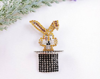 Rhinestone Bunny Ears - Etsy