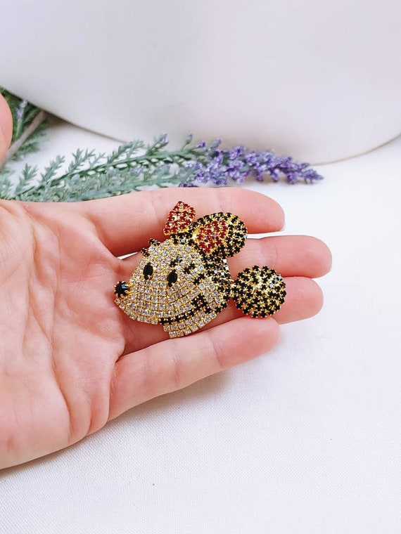 Vintage Cartoon Minnie mouse Disney Character Head Pr… - Gem