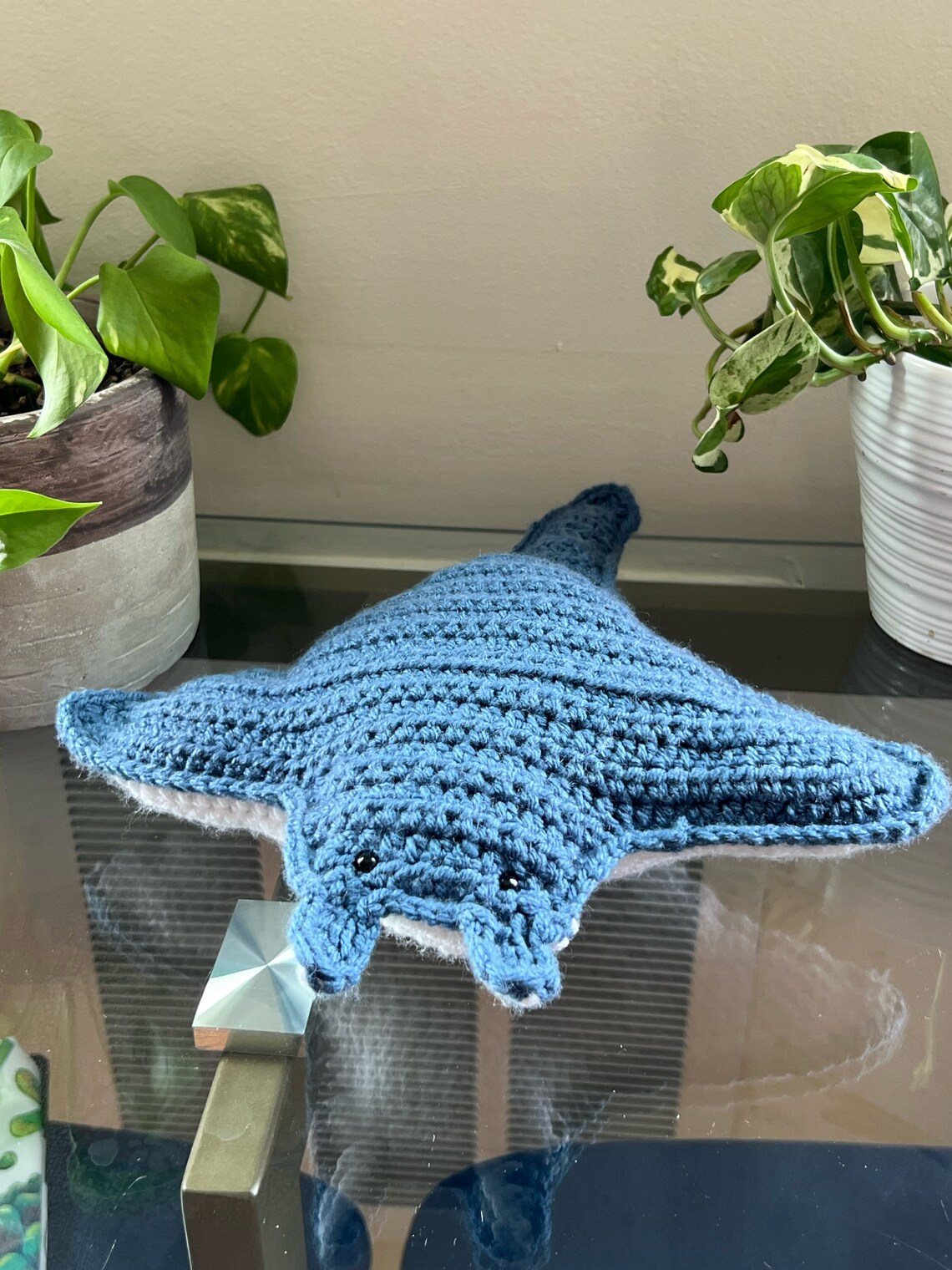 Crochet Manta Ray - Etsy