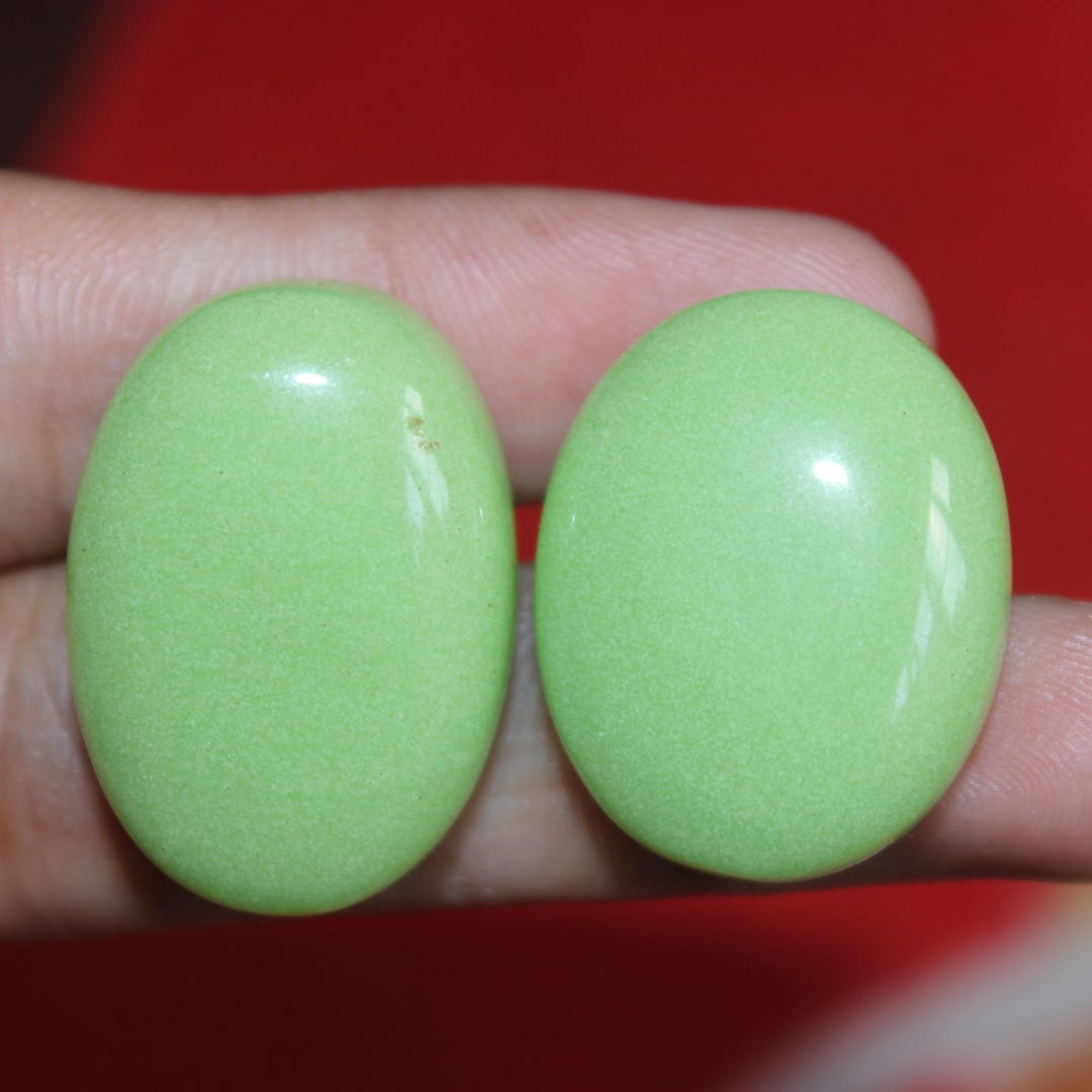 Premium Quality Radium Glass Gemstone-radium Glass Gemstone Oval Shape ...