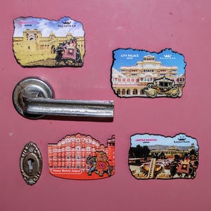 Wooden Fridge Magnets India Jaipur Place Fridge Magnets-jaipur Fridge ...