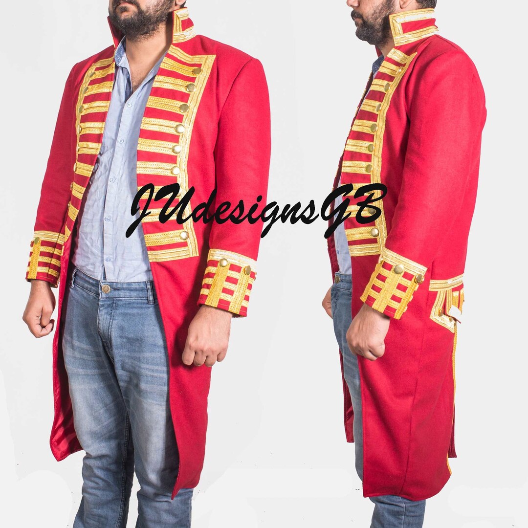 Red Admiral Coat for an Admiral From the Period 1795-1812 - Etsy