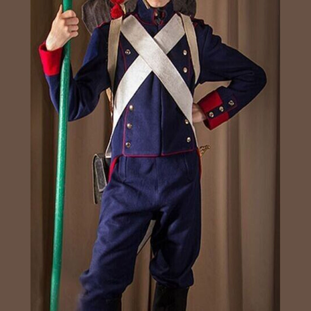 New French Artillery Uniforms Napoleonic 1812-1815 Navy Blue - Etsy UK