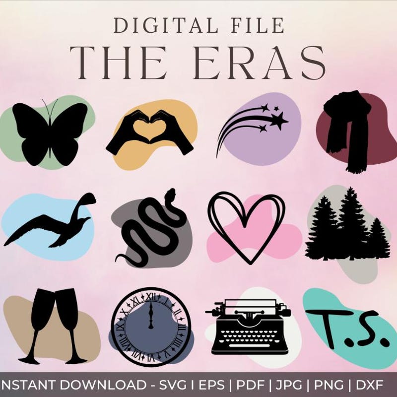 Taylorswift Clip Art - Etsy