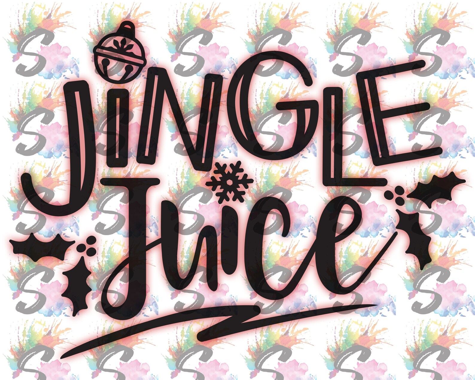 Jingle Juice Svg Drink Svg Jingle Juice Cut File Tumbler Cut File ...