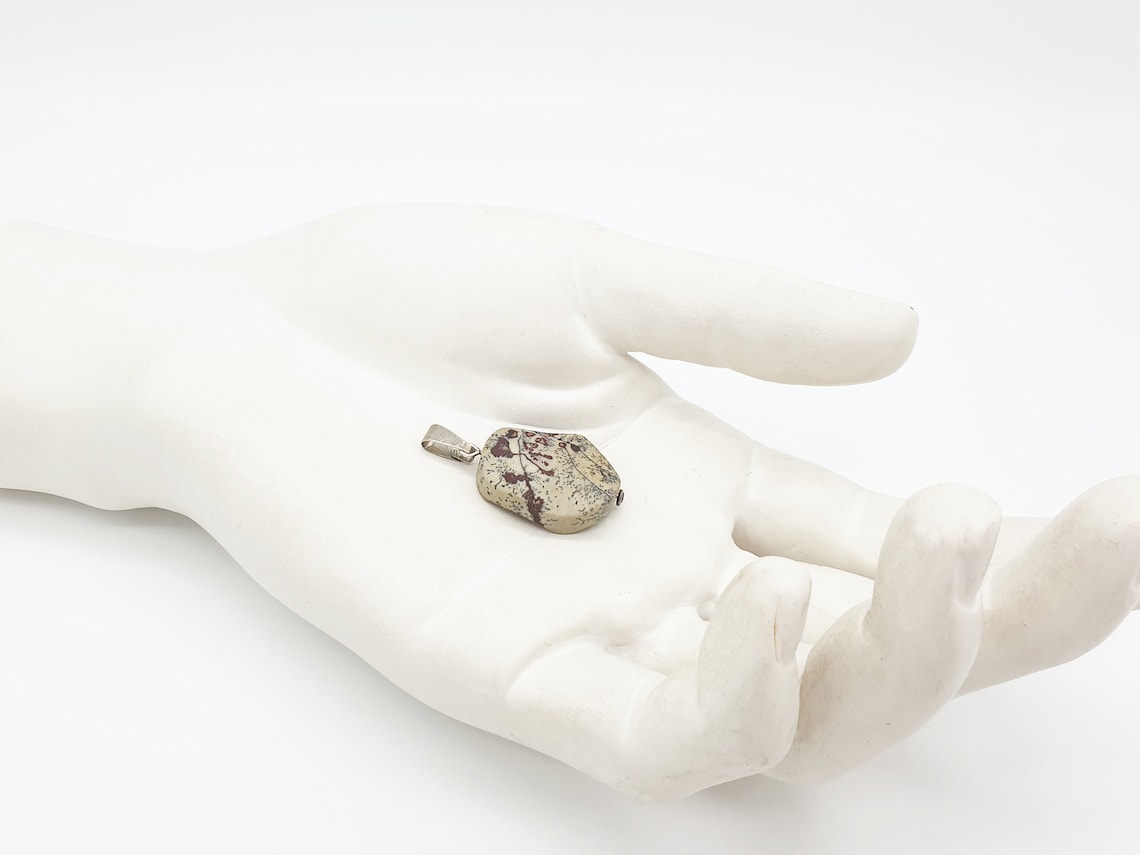 Natural Stone Pendant - Etsy