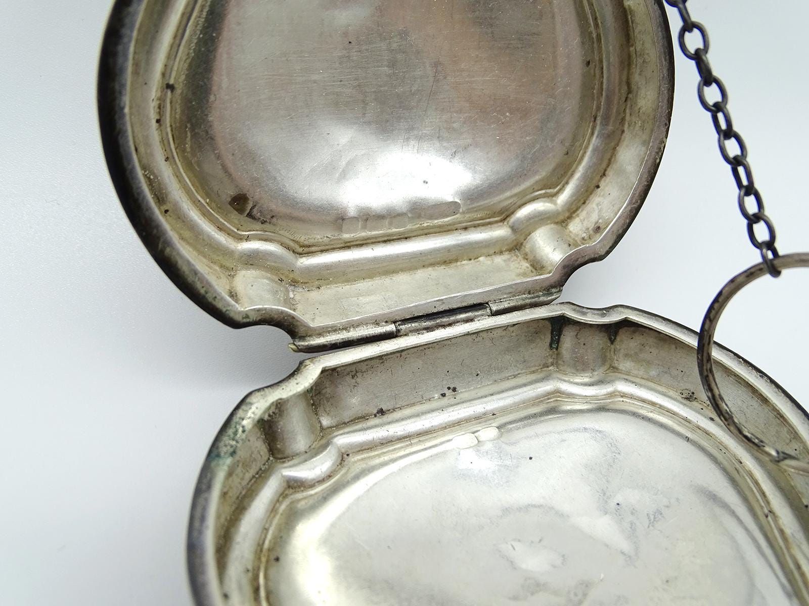 Vintage Silver Coin Holder Purse English Silver 1917 - Etsy