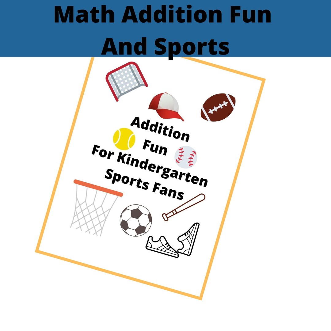 Addition Worksheets, Kindergarten Math Games, Instant Digital Download ...