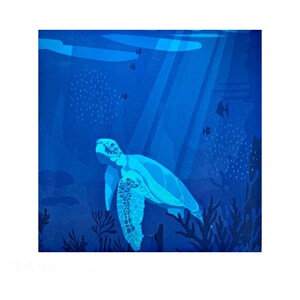 Turtle 3D Pop up Card - Etsy