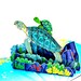 Turtle 3D Pop up Card - Etsy