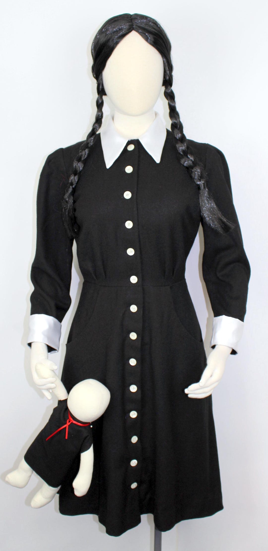 134-D Wednesday Sewing Pattern - Goth Girl - PDF Digital Download ...