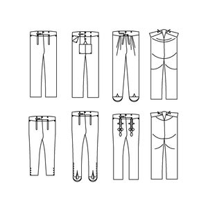 131 Men's Regency Trousers, Pantaloons, Cossacks, Sailor's Trousers - Etsy