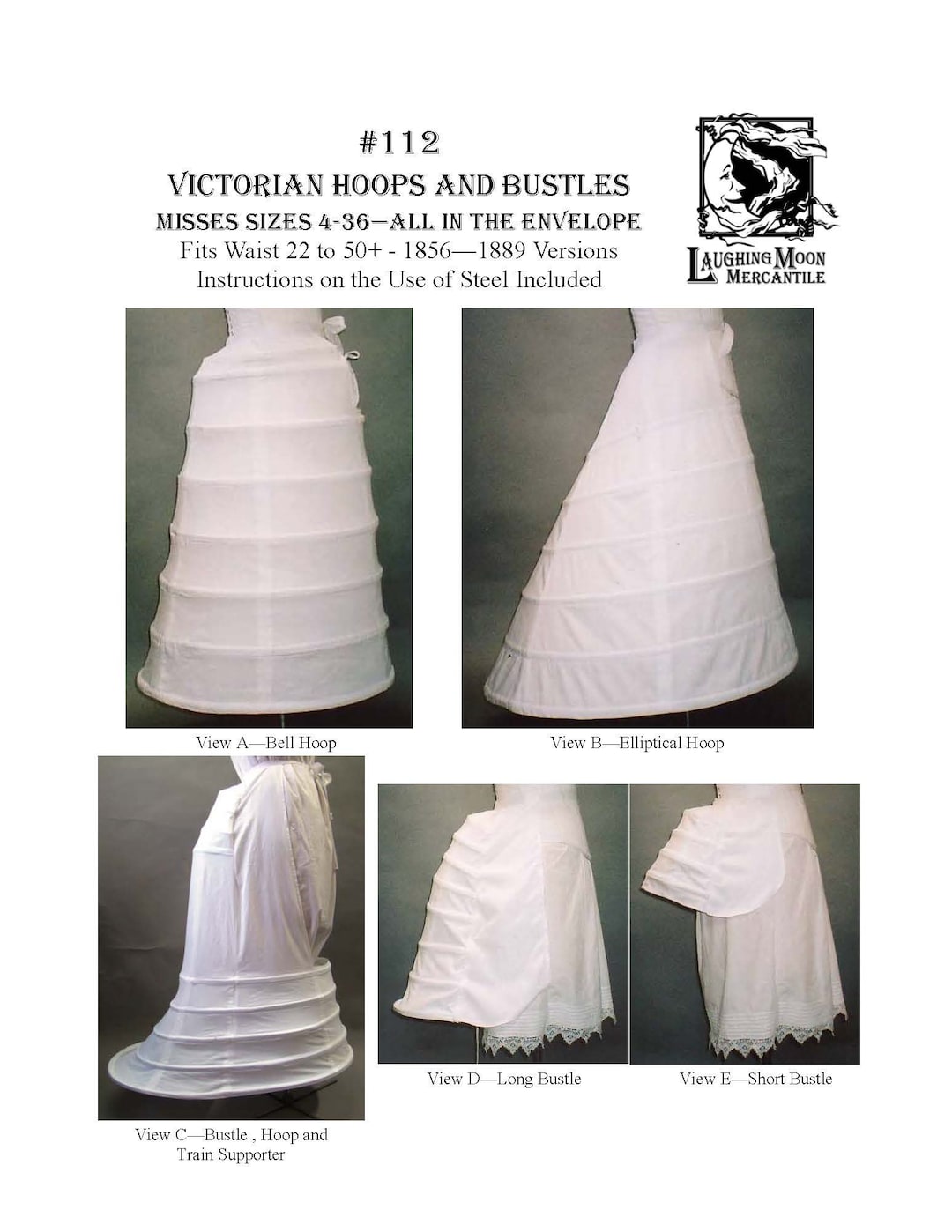 112 Hoops and Bustles With 6 Choices - Now With Size Layers - Laughing ...