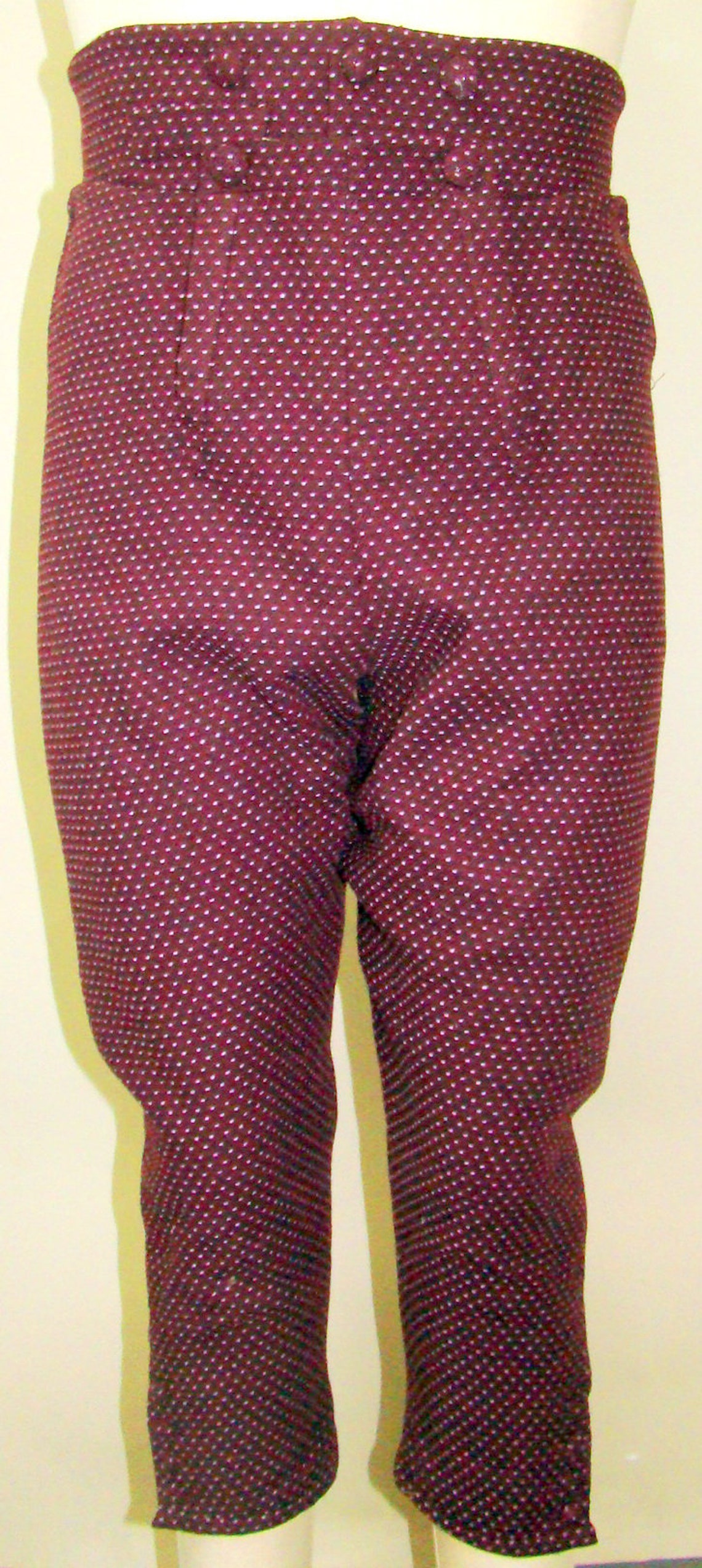 127 Narrow Fall Breeches With Size Layers 1790-1820 Sizes 28-56 - Etsy