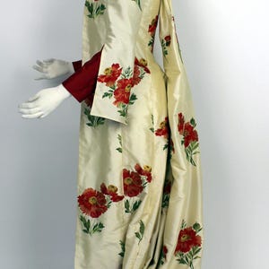 140-D Ladies Tea Gown With Watteau Back and Princess Seams Sizes 8-32 ...