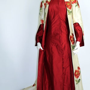 140 Ladies' Princess Line Tea Gown With Watteau Pleat - Laughing Moon ...