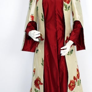 140-D Ladies Tea Gown With Watteau Back and Princess Seams Sizes 8-32 ...