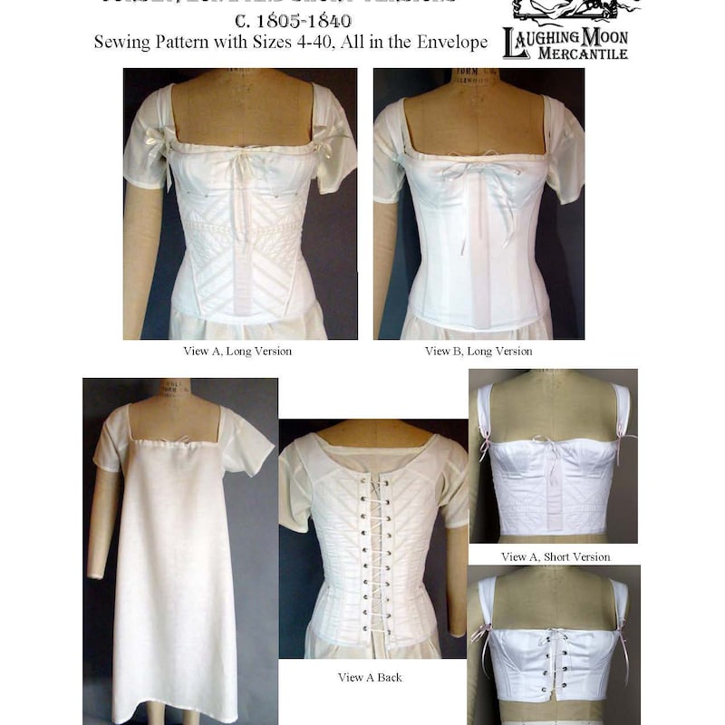Regency Corset - Etsy