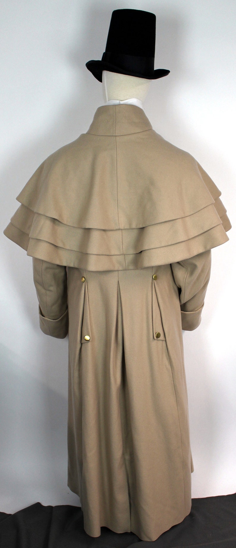 136 All Views - Late Georgian and Regency Greatcoat and Garrick Men's ...