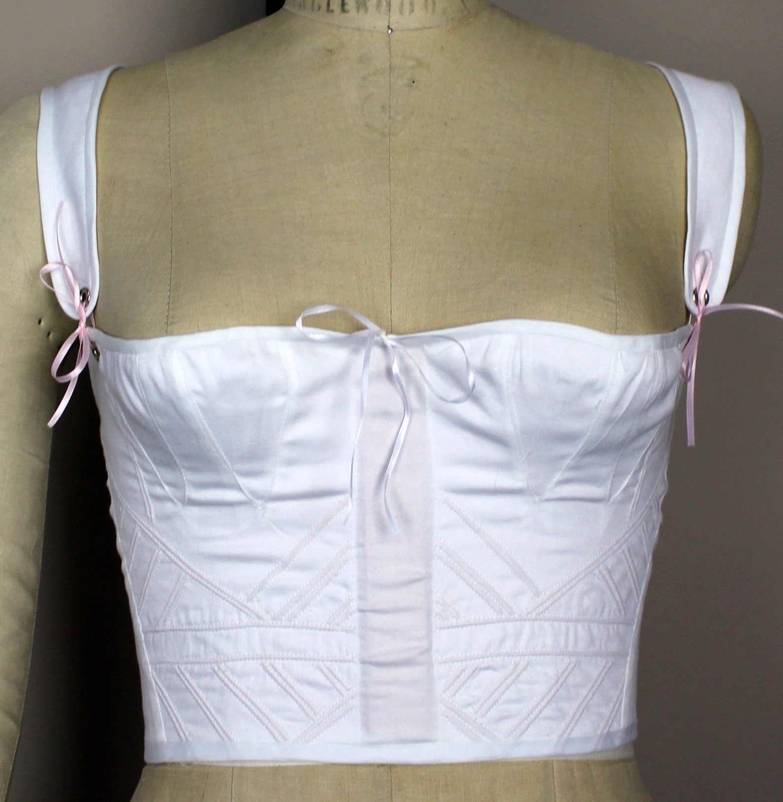 115 Regency and Romantic Eras Corset With Chemise Corded or - Etsy Canada