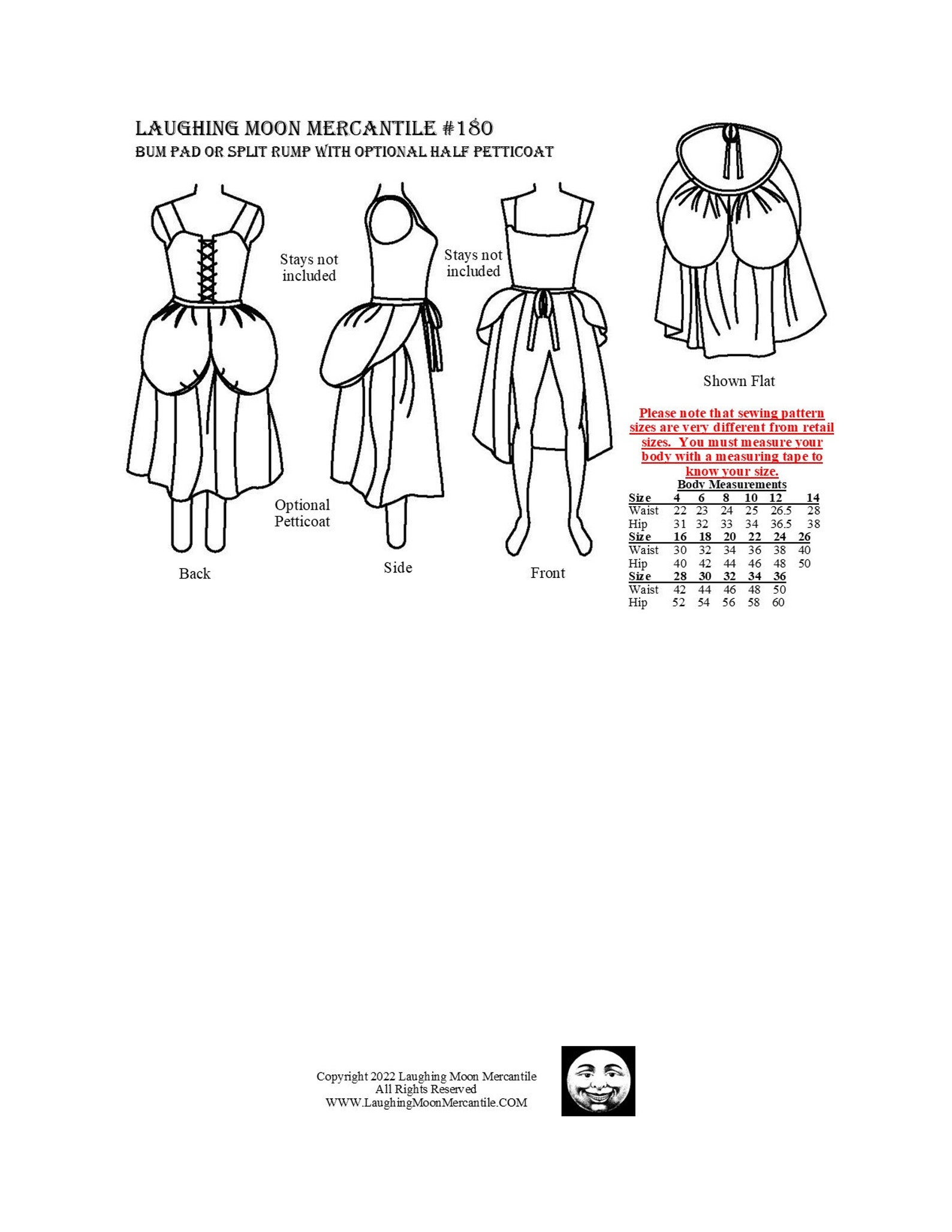 180 Split Rump Bum Pad 18th Century 1780s - Etsy