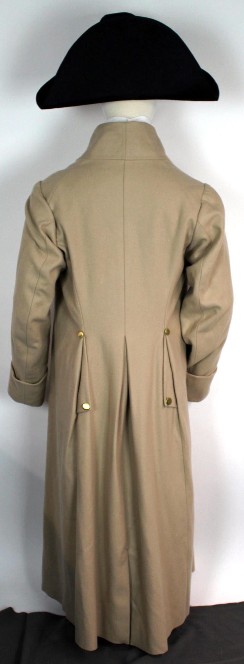 136-A Men's Regency & Georgian Greatcoat and Garrick - Etsy