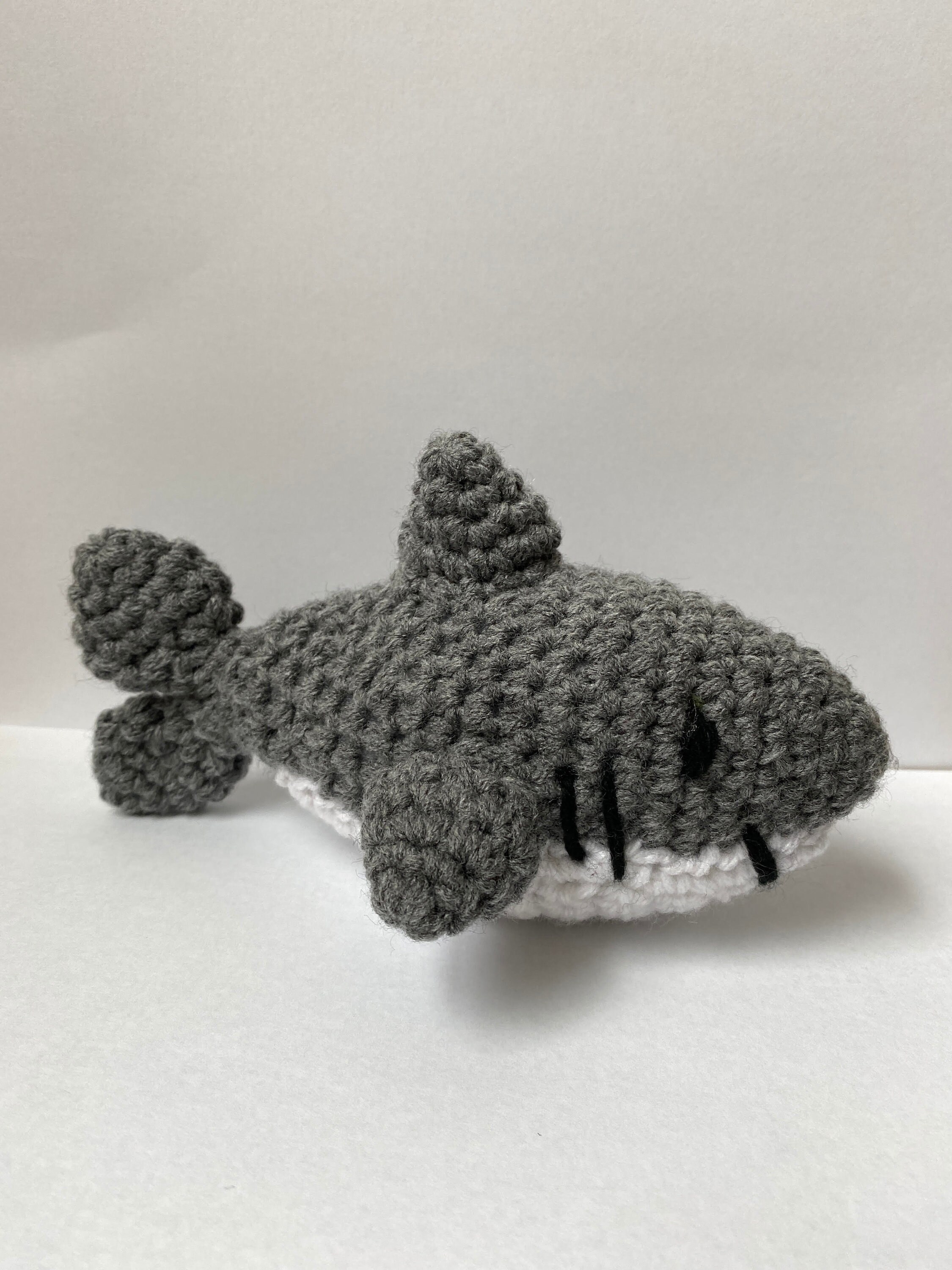 Crochet Shark - Etsy