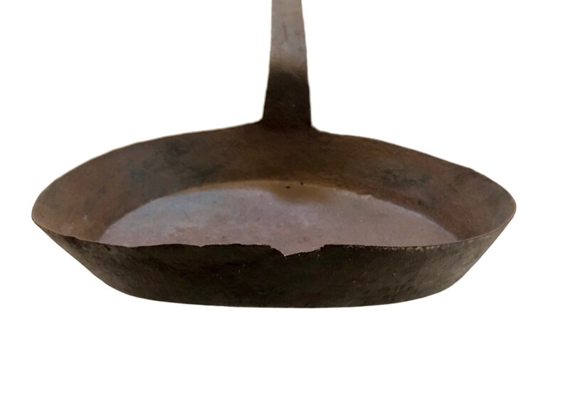 Antique Frying Pan With Long Handle, Hand Forged - Etsy