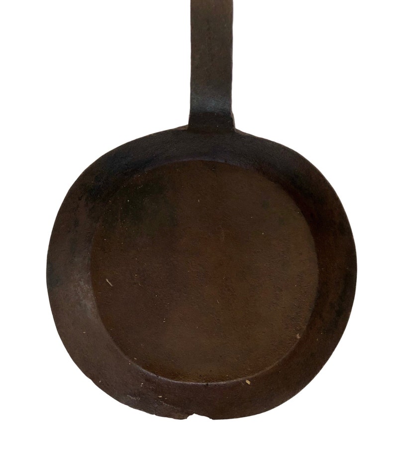 Antique Frying Pan With Long Handle, Hand Forged - Etsy