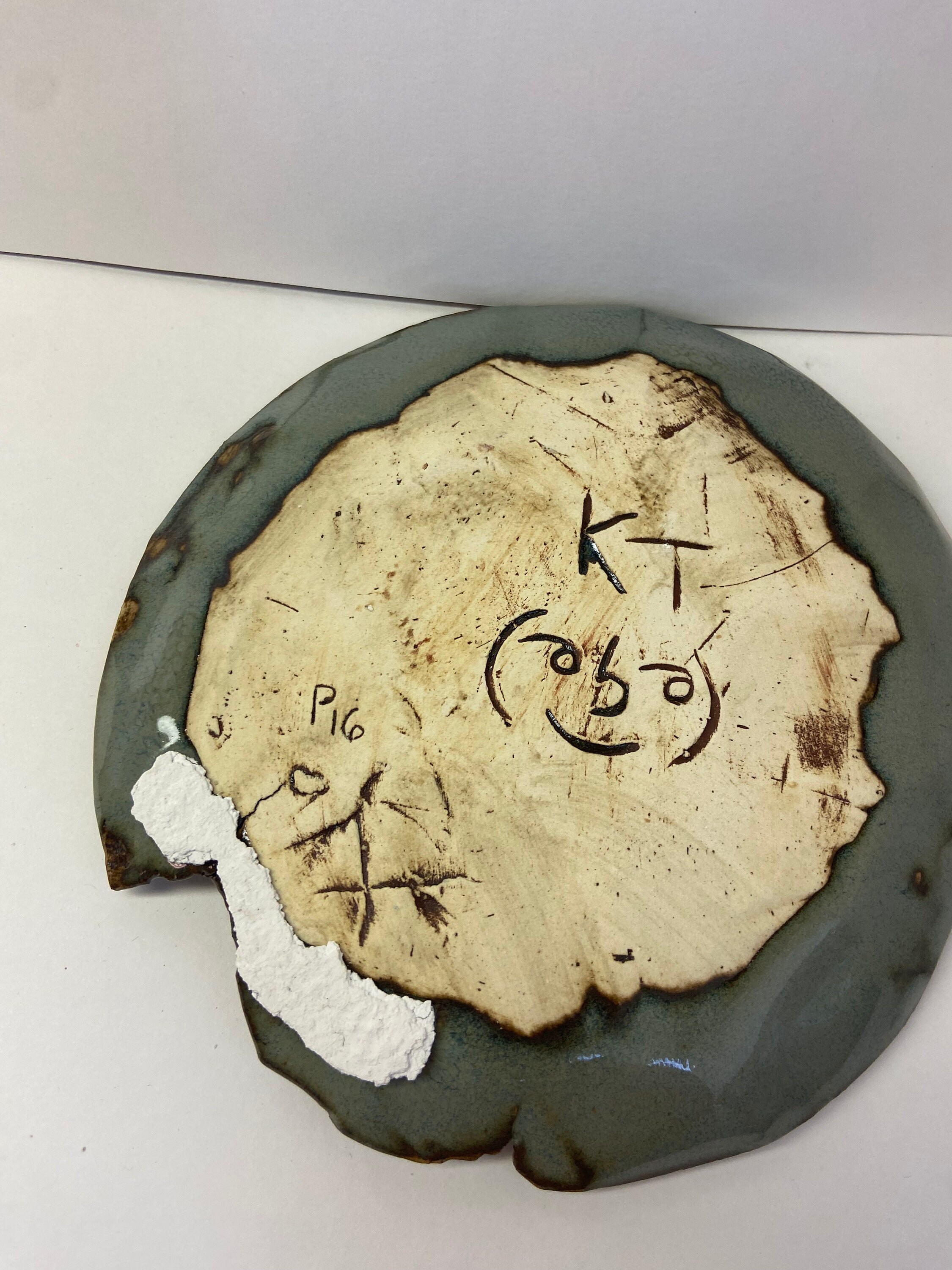 Jagged Edge Plate - Etsy