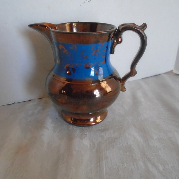 Lusterware Pitcher - Etsy