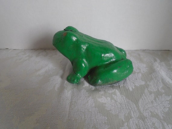 Garden Frog Cast Iron Frog Decorative Frog - Etsy
