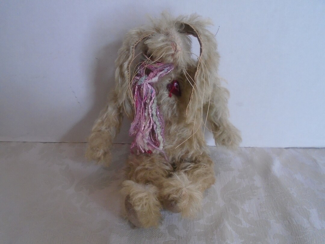Mohair Rabbit, Artesian Rabbit , Jointed Rabbit, Duck Soup Rabbit - Etsy