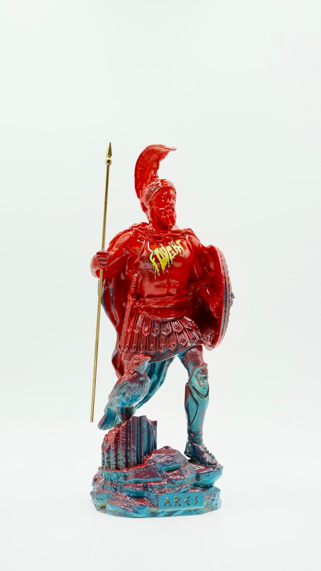 Ares Mars Greek Roman God Statue Mythology 37cm - Etsy