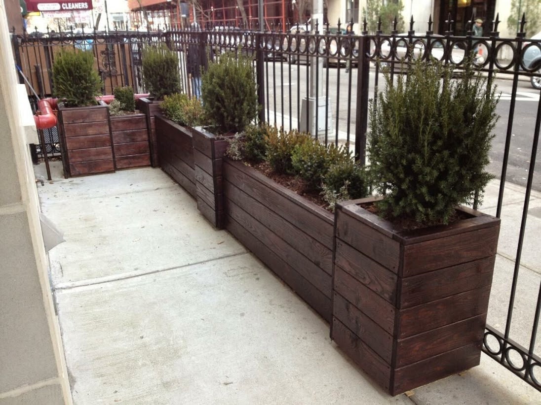 Custom Built Wood Garden Planters in Custom Shapes and Sizes. - Etsy