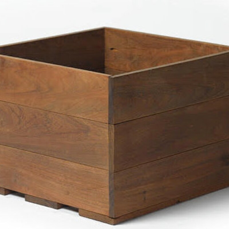 Square Cedar Planter Box - Etsy