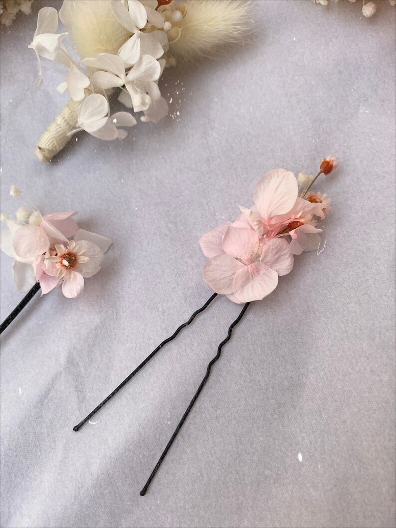 Pink Bridal Crown With Hydrangea for Bride or Flower Girl - Etsy