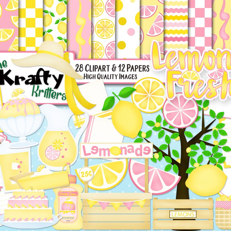 Lemonade Stand Clipart - Etsy