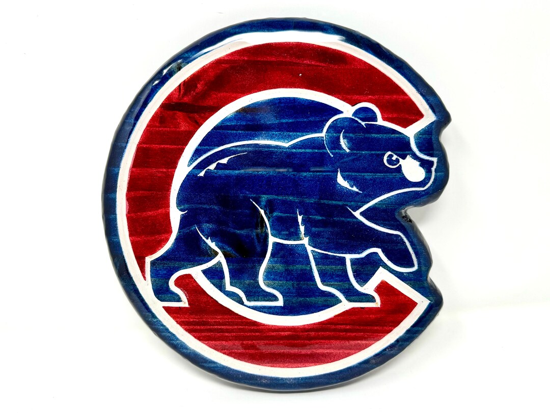 Chicago Cubs Wooden Sign,cubs Baseball Wall Hanging,gift Ideas for ...