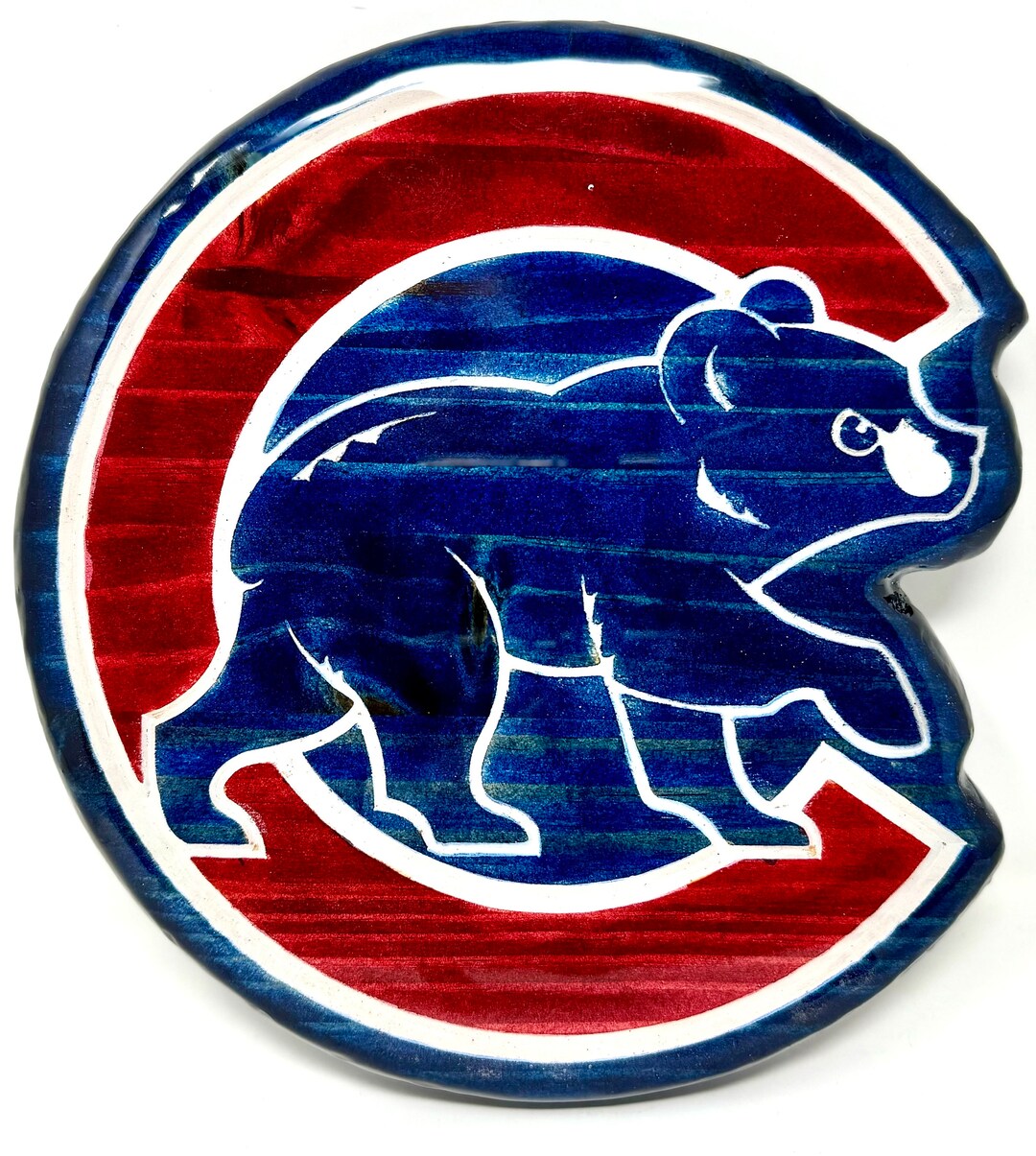 Chicago Cubs Wooden Sign,cubs Baseball Wall Hanging,gift Ideas for ...