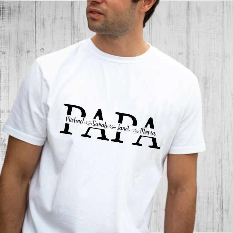 Papá Svg Padre Svg Día del Padre Svg Papá Split Nombre - Etsy México